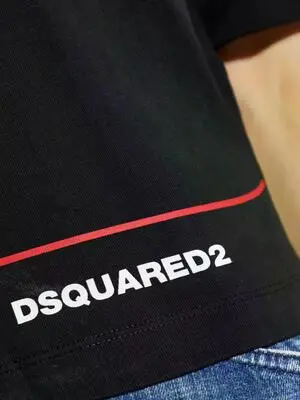 Dsquared2 Logo Print Short Sleeve T-shirt
