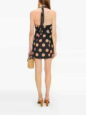 SIMONMILLER Kirra Polka-dot Mini Dress