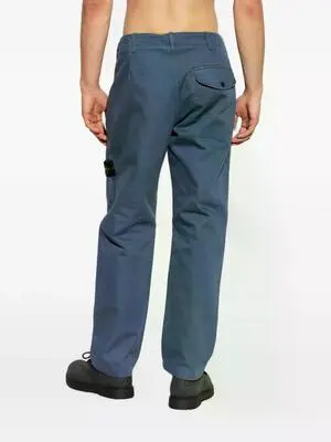 Stone Island Logo Patch Trousers