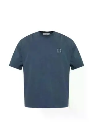 Stone Island Logo-patch T-shirt - Blue