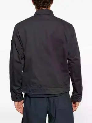 Stone Island Logo-patch Button-up Jacket