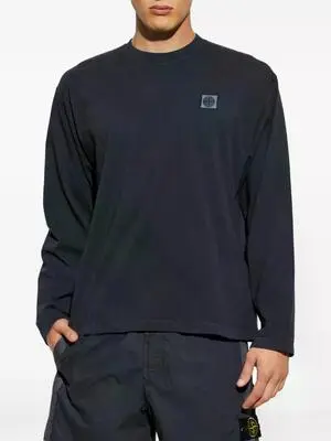 Stone Island Logo-patch Long-sleeve T-shirt