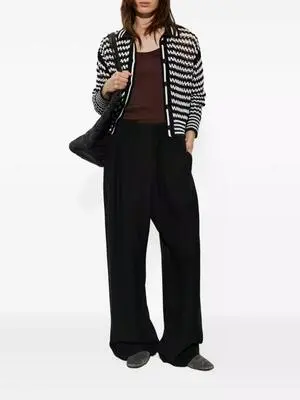 Max Mara Crochet Knit Cardigan