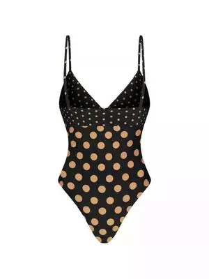 SIMONMILLER Behati Polka-dot Swimsuit