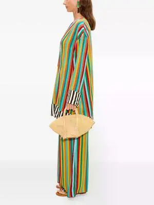SIMONMILLER Diaz Striped Mini Dress