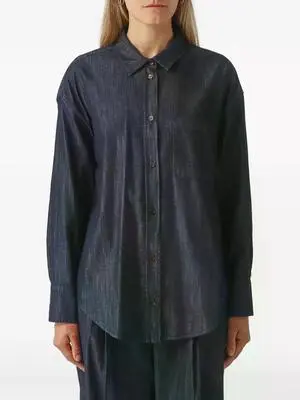 Max Mara Long-sleeve Denim Shirt