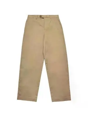 SELECTED Axel Jari Wide-leg Trousers - Neutrals