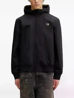 Fred Perry Brentham Hooded Jacket - Black