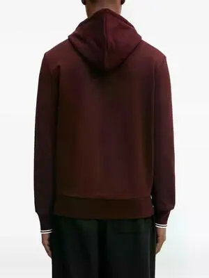Fred Perry Embroidered Zip-up Hoodie