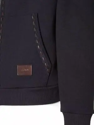 Fendi Cotton Zip-up Hoodie