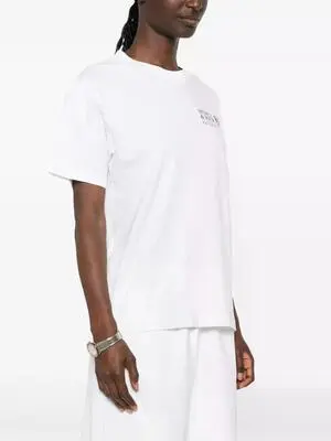 Sporty & Rich Logo Print Crewneck T-shirt