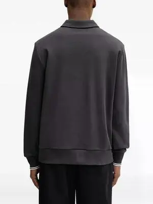 Fred Perry Half-zip Embroidered Logo Sweater