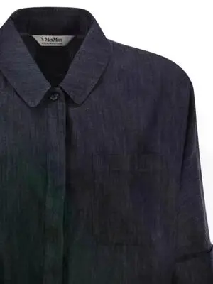 Max Mara Short-sleeve Denim Shirt