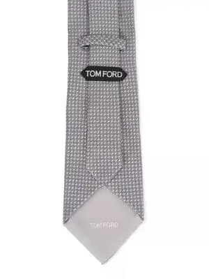 TOM FORD Geometric Pattern Neck Tie