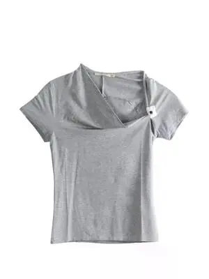 Paloma Wool Mire Draped-neck T-shirt