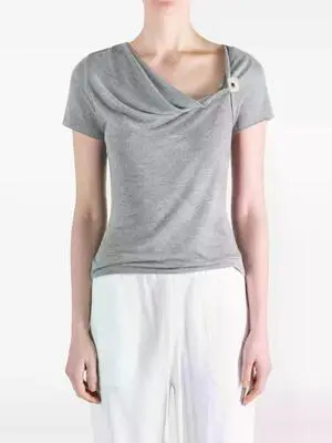 Paloma Wool Mire Draped-neck T-shirt