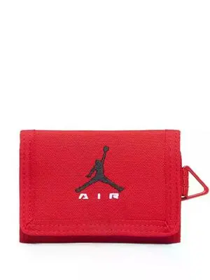 JORDAN Air Raid Logo-embroidered Wallet - Red