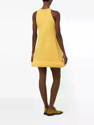Moschino Smiley Embroidered Mini Dress