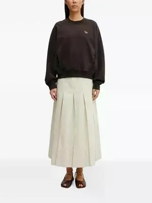 Barbour Kirby Pleated Midi Skirt