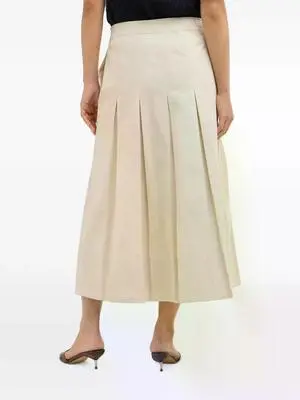 Barbour Kirby Pleated Midi Skirt