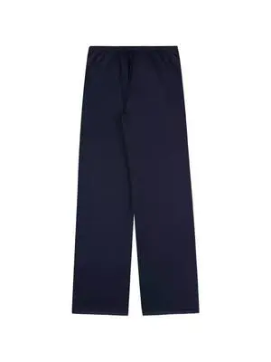 SPORTY & RICH Logo Embroidered Side Stripe Track Pants