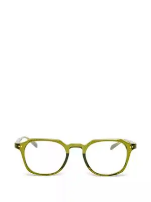 Jacquemus Geometric-frame Eyeglasses - Green