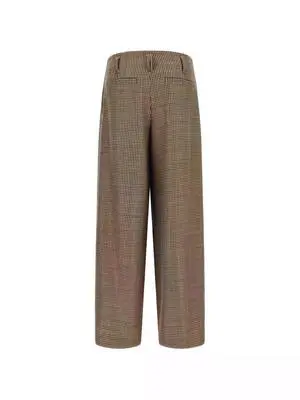 Brunello Cucinelli Check-pattern Tailored Trousers