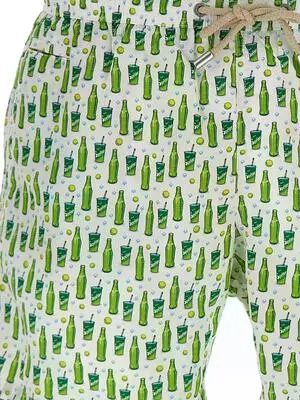 MC2 SAINT BARTH Graphic-print Swim Shorts