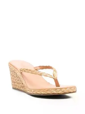 ANCIENT GREEK SANDALS Etheria Braided Wedge Sandals