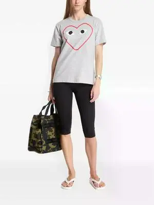 Play Comme Des Garcon Heart Print T-shirt