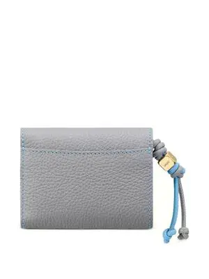 MAISON DE SABRE Pebbled Leather Trifold Wallet