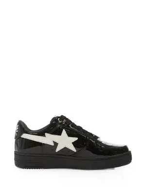A BATHING APE Sta Patent Leather Sneakers