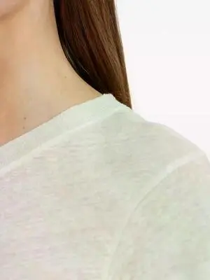 IRO PARIS V-neck Linen T-shirt