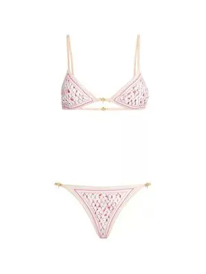 GENNY Floral Appliqué Bikini