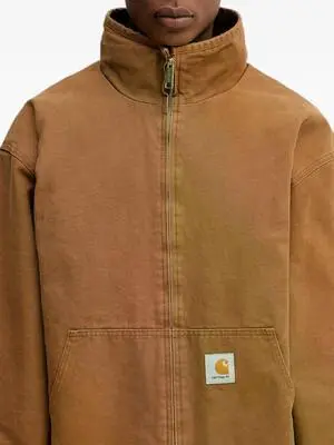 Carhartt Work In Progress Ravon Logo-patch Zip-up Jacket