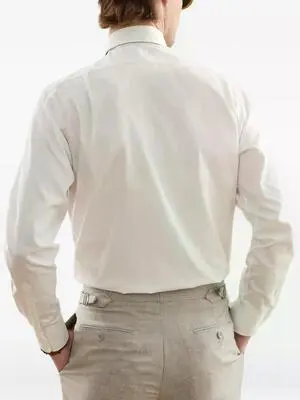 Ralph Lauren Purple Label Diamond-textured Twil Shirt