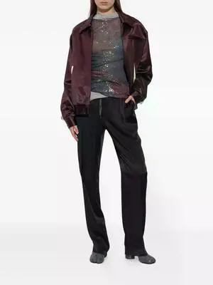 MAISON MARGIELA Satin Drawstring Trousers