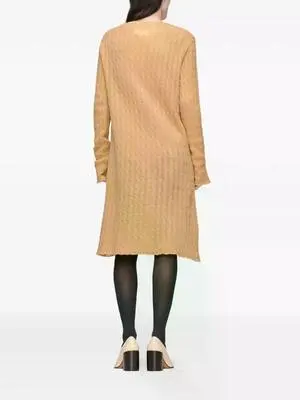 MAISON MARGIELA Cable-stitch Knitted Dress