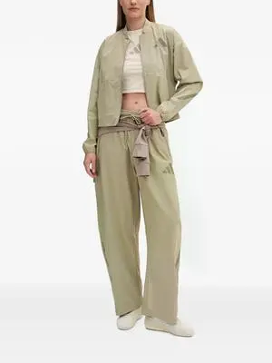 Adidas Logo-print Track Pants - Neutrals