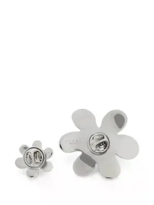 Marni Crystal-embellished Flower Pins