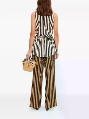 SIMONMILLER Inna Striped Sleeveless Shirt