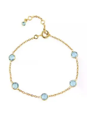 AUREE JEWELLERY Antibes Gemstone Bracelet - Gold