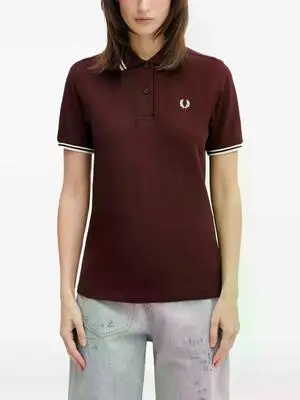Fred Perry Tipped Piqué Polo Shirt