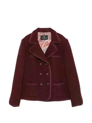 Etro Buttoned Double-breasted Blazer - Red