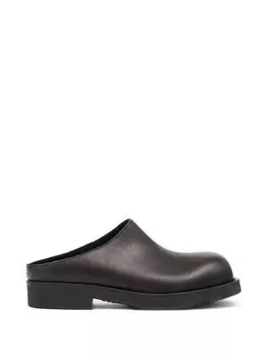 MAISON MARGIELA Biker Round-toe Mules - Black