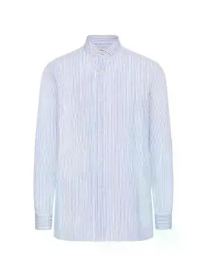 MAISON MARGIELA Stripe-pattern Poplin Shirt