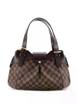 LOUIS VUITTON Sistina Handbag Damier Pm Shoulder Bag - Brown