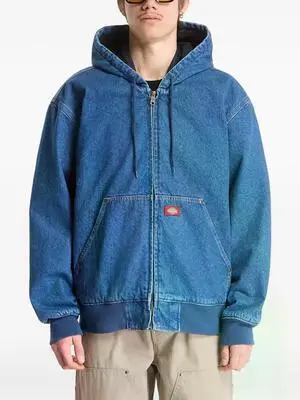 Dickies Hooded Denim Jacket - Blue