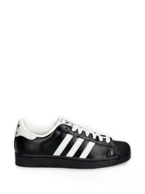 Adidas Superstar Ii Lace-up Sneakers - Black