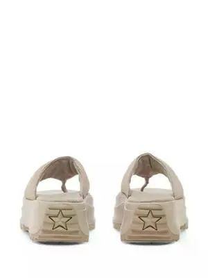 CONVERSE Run Star Suede Platform Sandals